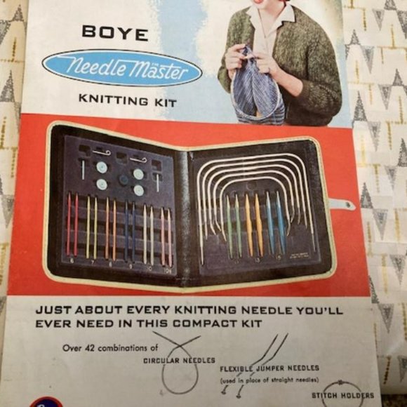 Boye | Art | Vintage Boye Needle Master Knitting Kit | Poshmark